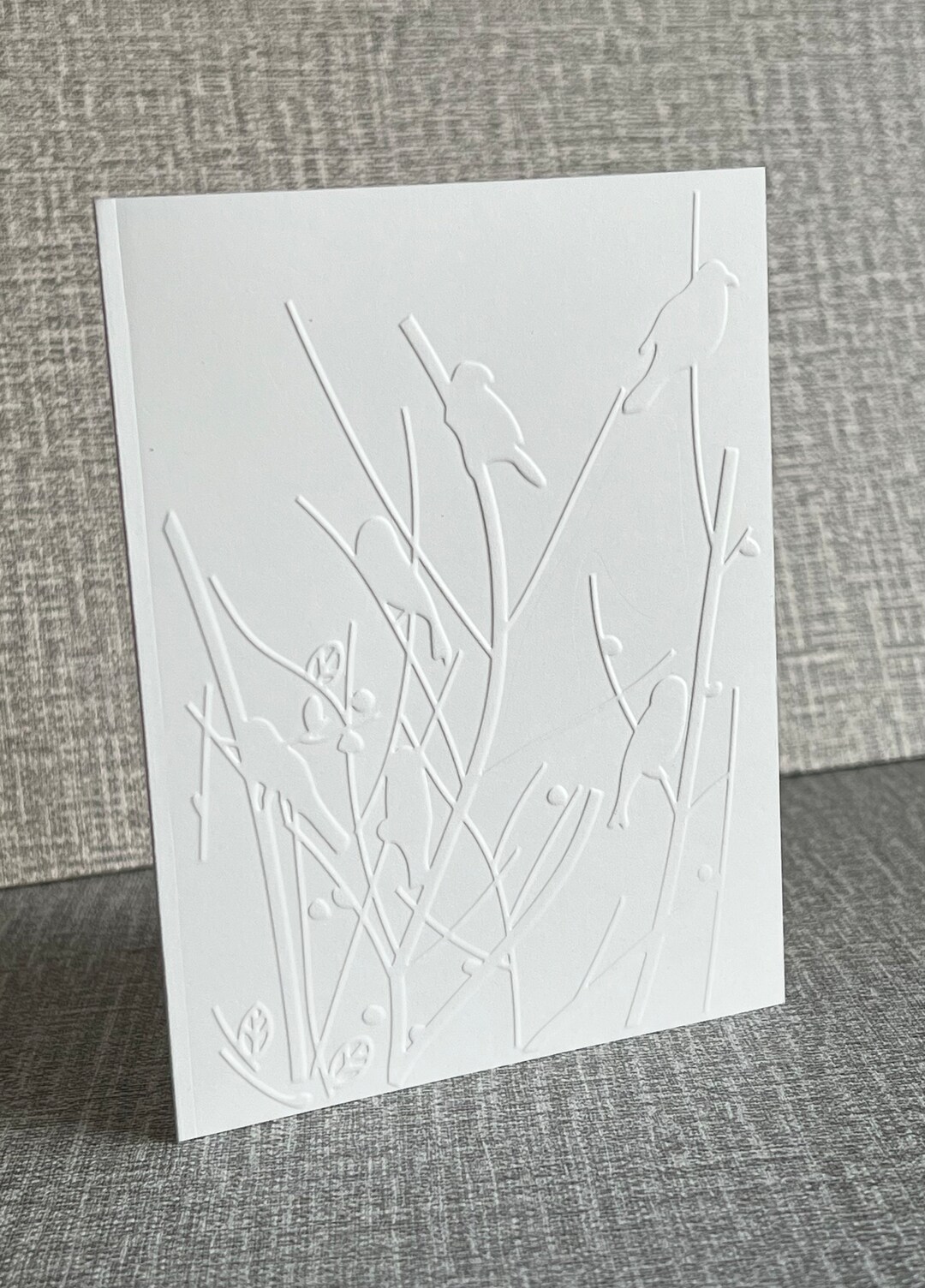Embossed Note Cards, Blank Cards, Assorted Cards, Minimalist Cards, 4 ...