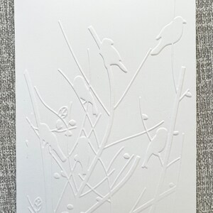 Embossed Note Cards, Blank Cards, Assorted Cards, Minimalist Cards, 4 ...