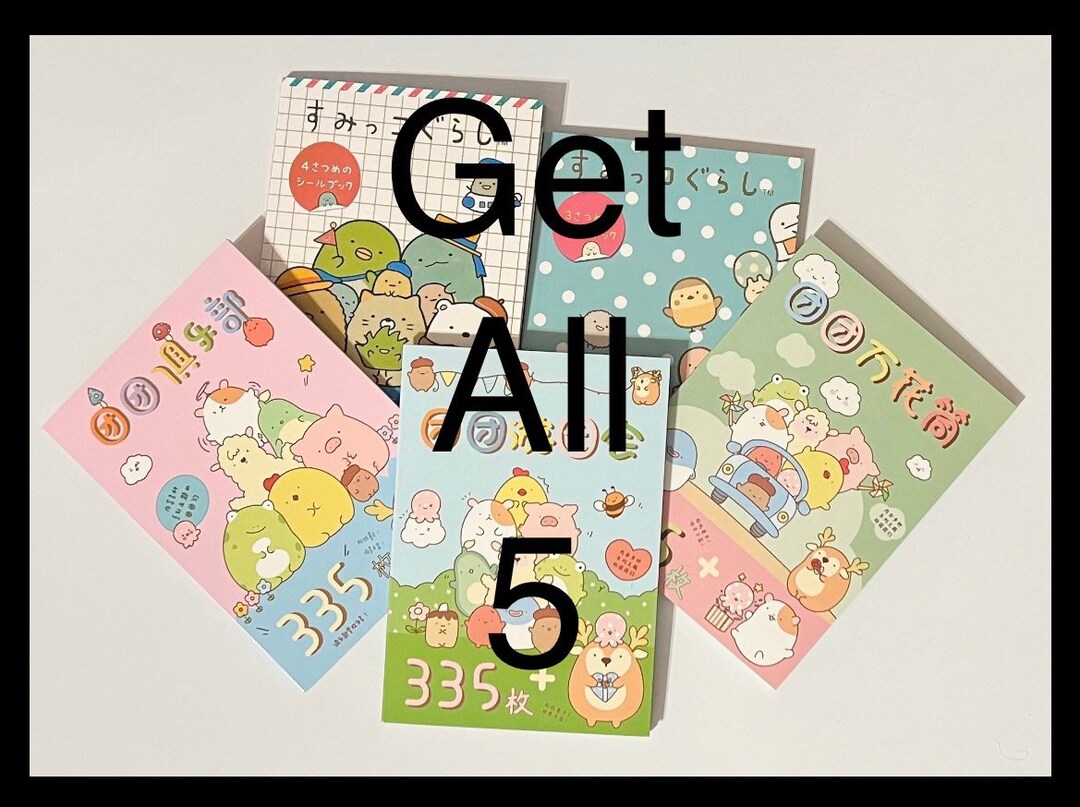Kawaii Sticker Bundle Pack, Cute Journal Stickers, Happy Mail Stickers ...