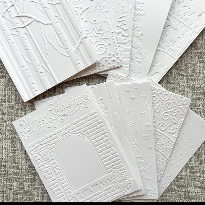 Christmas Embossing Folders - Etsy