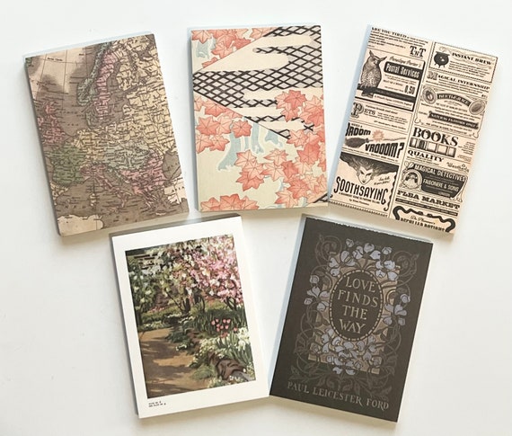 80 Pages Paper Material Booklet Journal Papers Scrapbook - Etsy