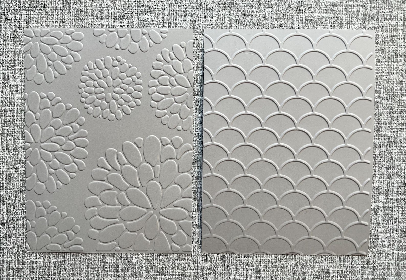 50 Pcs Embossed Cardstock, Card Toppers, Card Making, Junk Journal ...