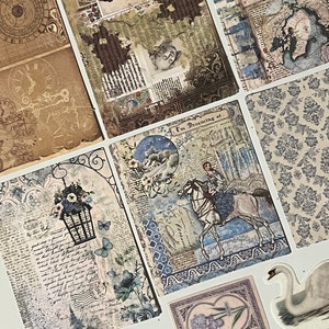 Junk Journal Ephemera, Assorted Junk Journal Papers, Journal Supplies ...