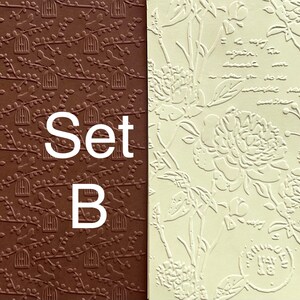 100 Pcs, Embossed Cardstock, Neutral Shades Card Toppers, Earth Tones ...
