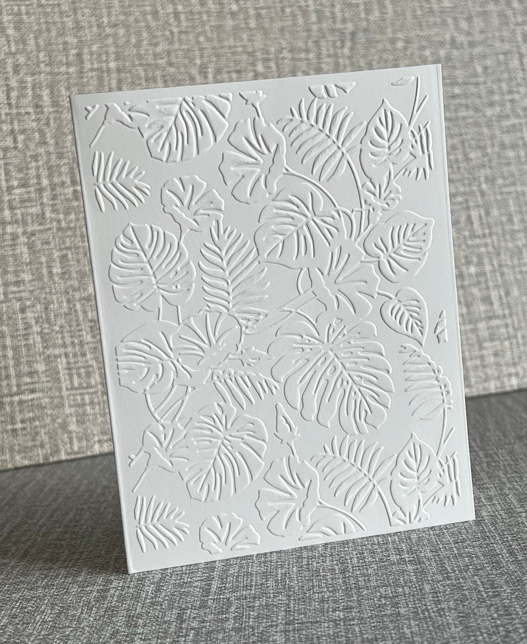 Embossed Note Cards, Blank Cards, Assorted Cards, Minimalist Cards, 4 ...