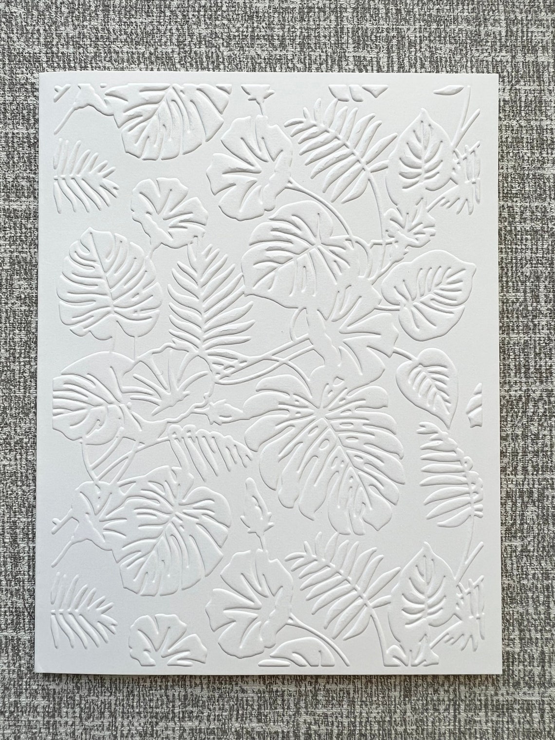 Embossed Note Cards, Blank Cards, Assorted Cards, Minimalist Cards, 4 ...