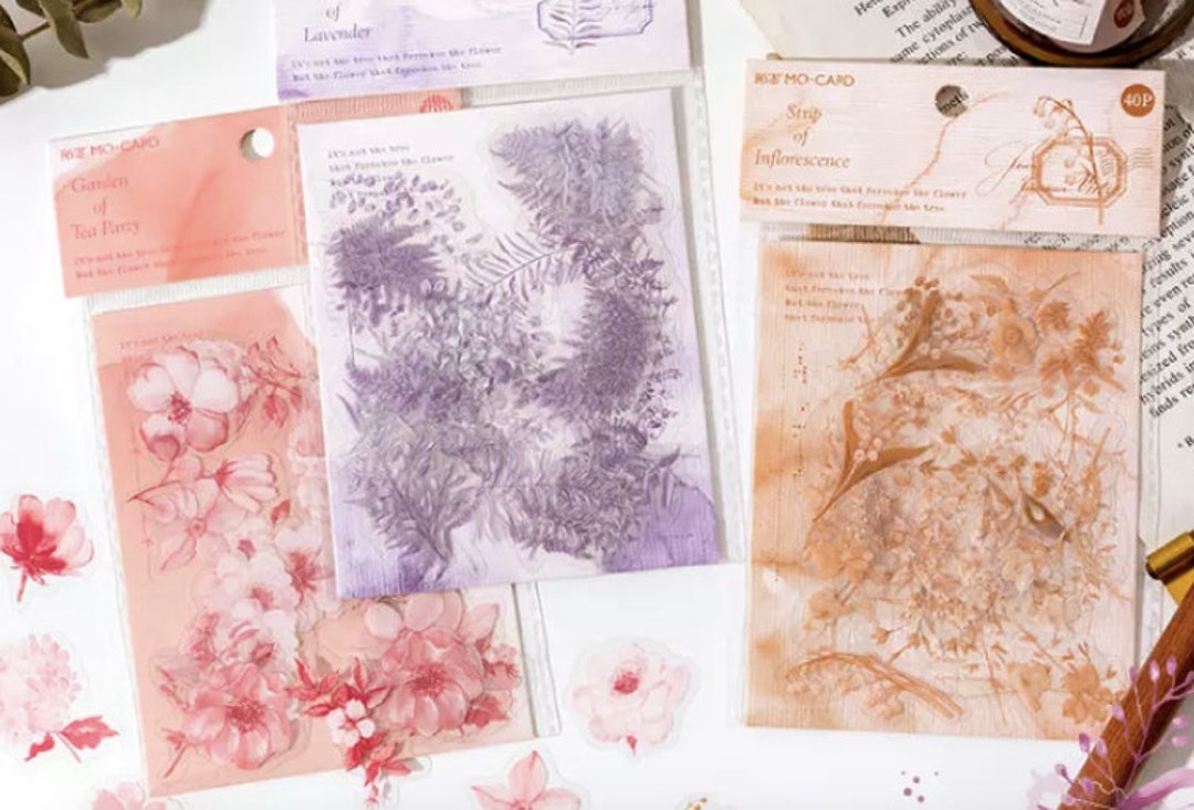 Nature Stickers, Botanical, Plant, Floral, Forest, Junk Journal ...