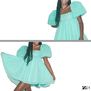 Puff Dress, Digital PDF Sewing Pattern, Downloadable Pattern - Etsy