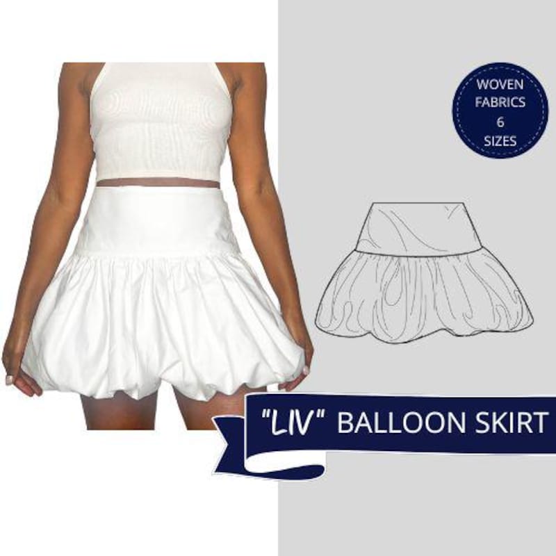 Skirt Pattern Bubble - Etsy UK