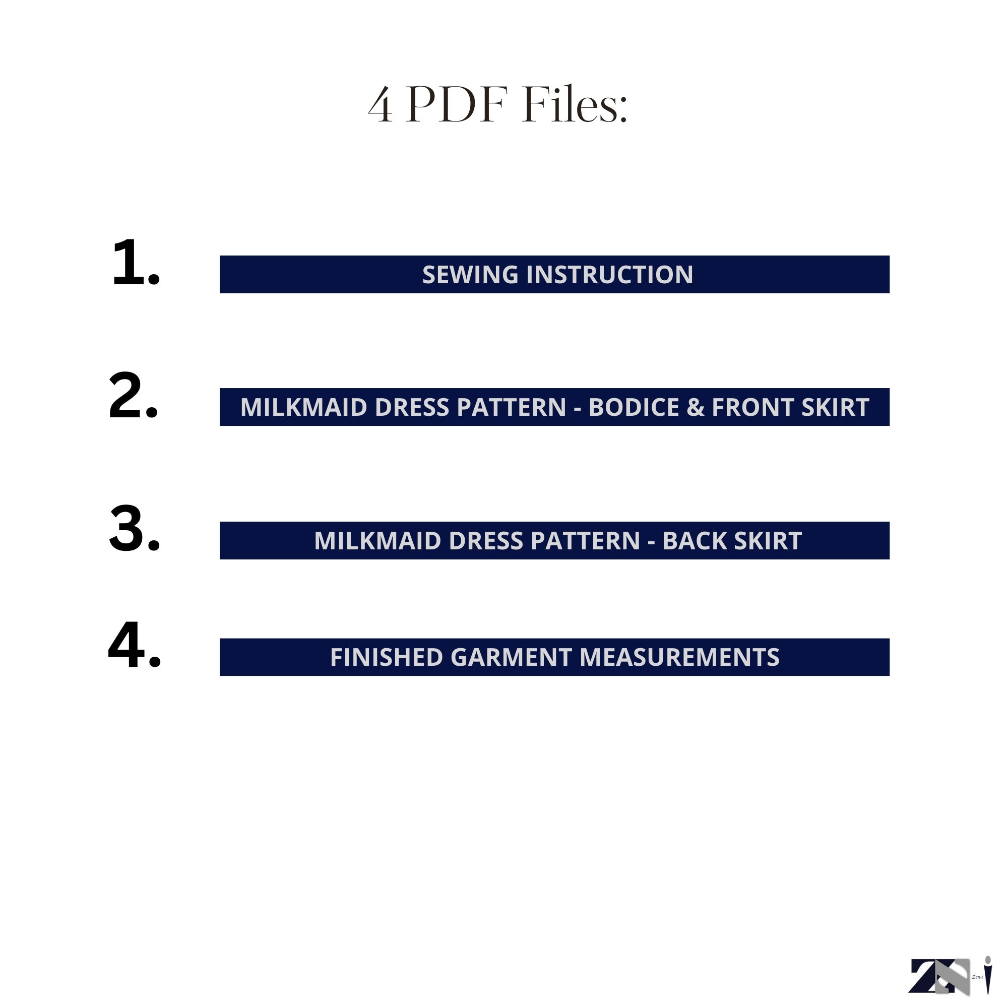 Milkmaid Dress, Digital Sewing Pattern, Downloadable Pattern, Midi ...