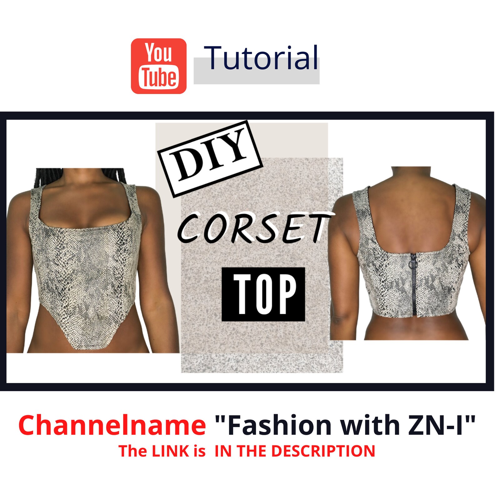 Corset Top, Pdf Top Pattern, Digital Sewing Pattern, Downloadable ...