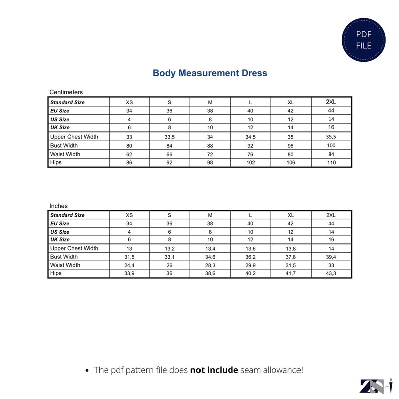 Puff Dress, Digital PDF Sewing Pattern, Downloadable Pattern - Etsy