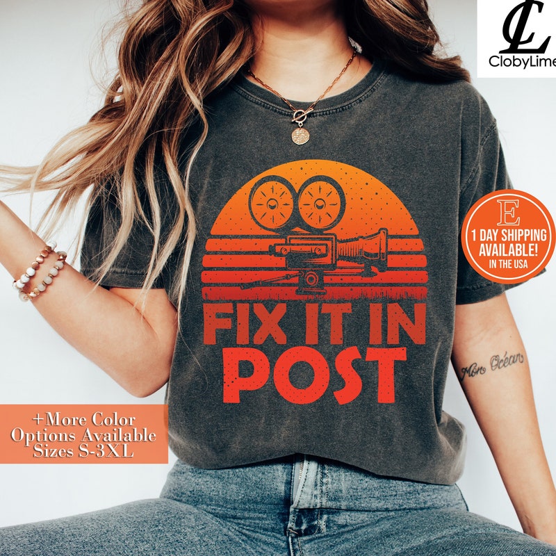 Video Editor Shirt - Etsy