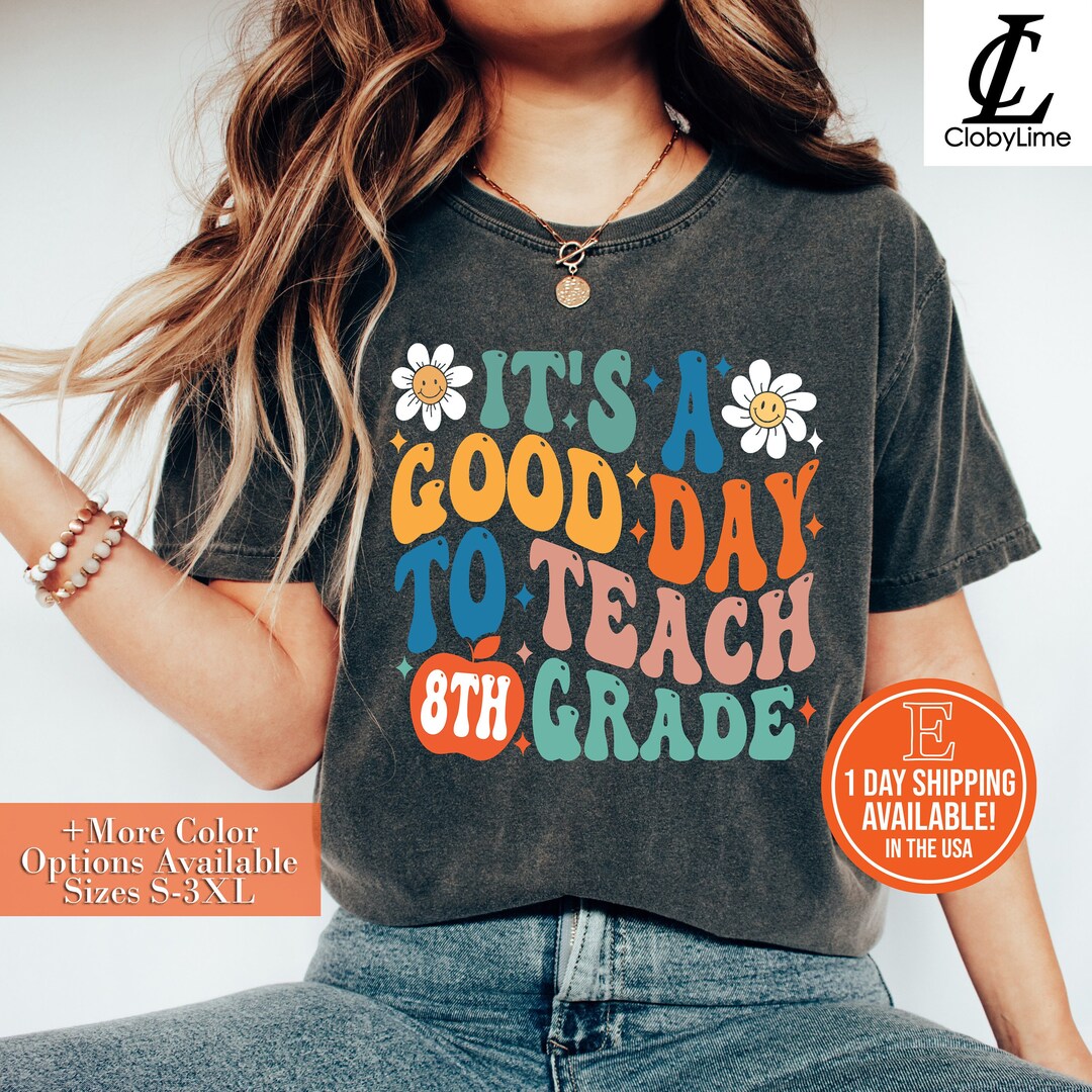 Es un buen día para enseñar octavo grado, maestro maravilloso de octavo ...