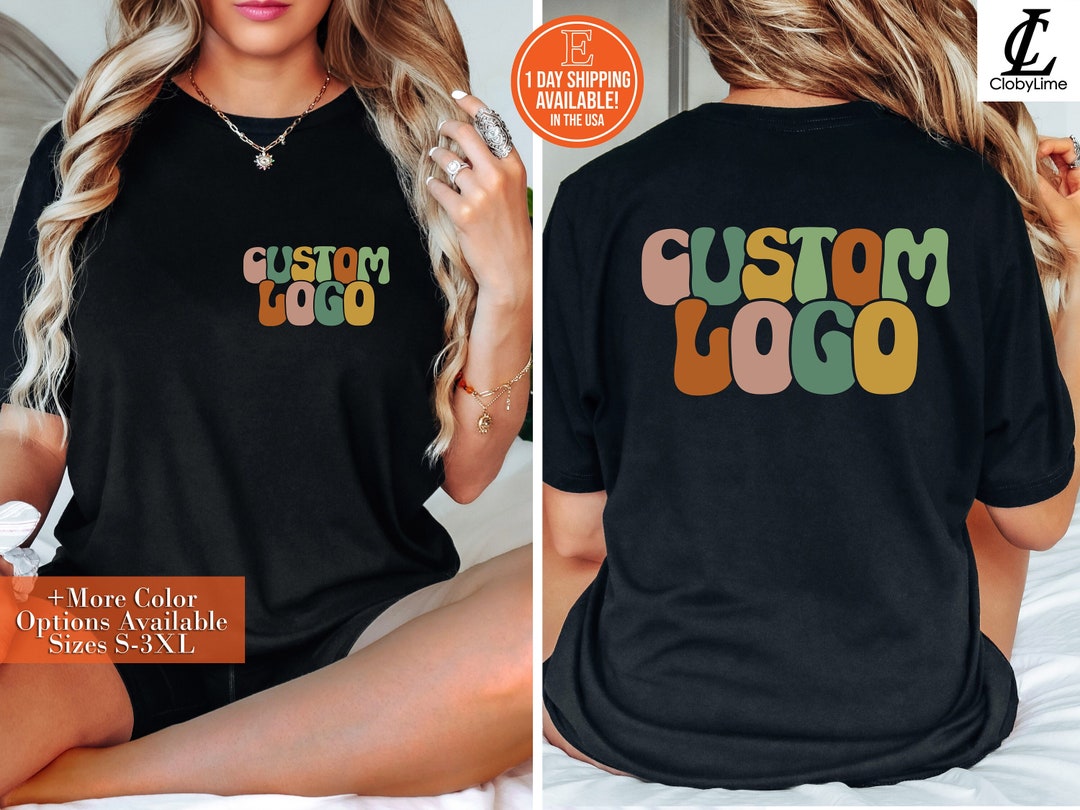 Custom Logo Shirt - Custom Design Shirt - Business Logo Shirt ...