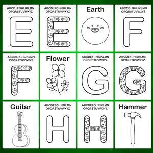 Alphabet Coloring Pages ABC St. Patrick's Day Coloring Pages, 78 ...