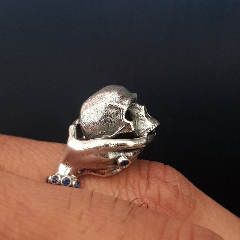 Holding Hands Ring - Etsy