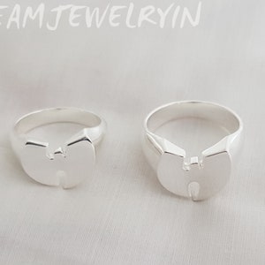 Solid Sterling Silver Ring, Handmade Ring, Wu Tang Ring, Men Wu Ring ...
