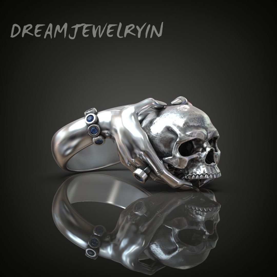 Hands Holding Skull Ring, Skull Hand Ring, Hand Skull Ring, Hands Ring ...