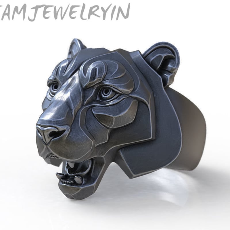 Tiger Ring - Etsy