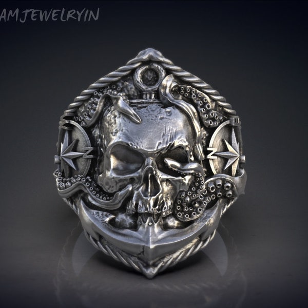 Pirate Ring - Etsy