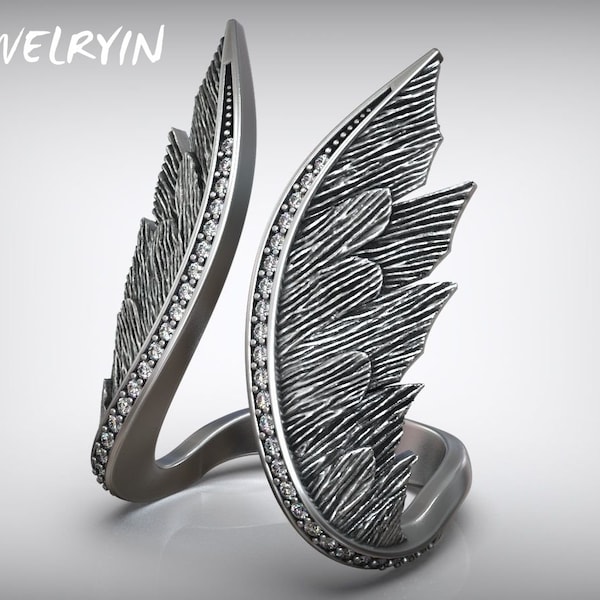 Ring With Wings - Etsy