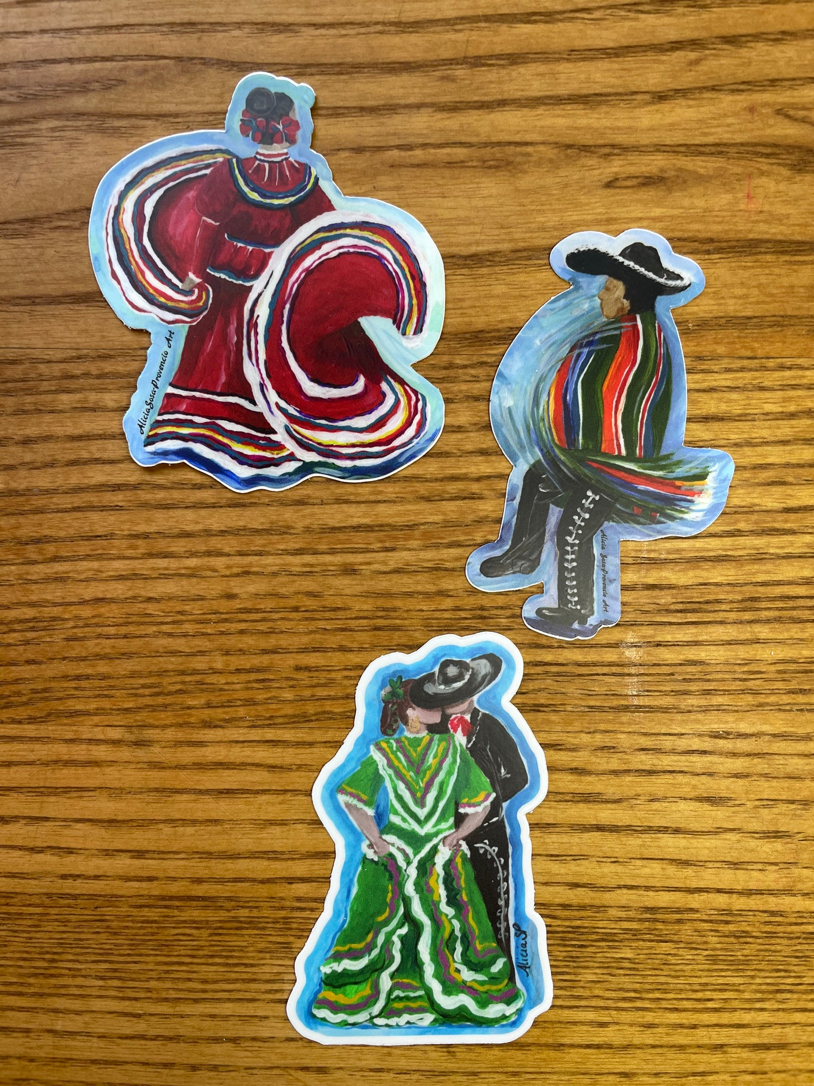 Vinyl Stickers Ballet Folklorico Dancers - Etsy