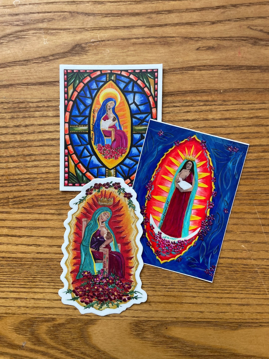 Vinyl Stickers- Breastfeeding Virgin Mary - Etsy