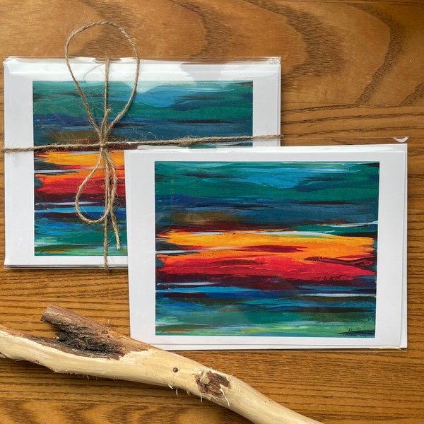 Abstract Greeting Cards - Etsy