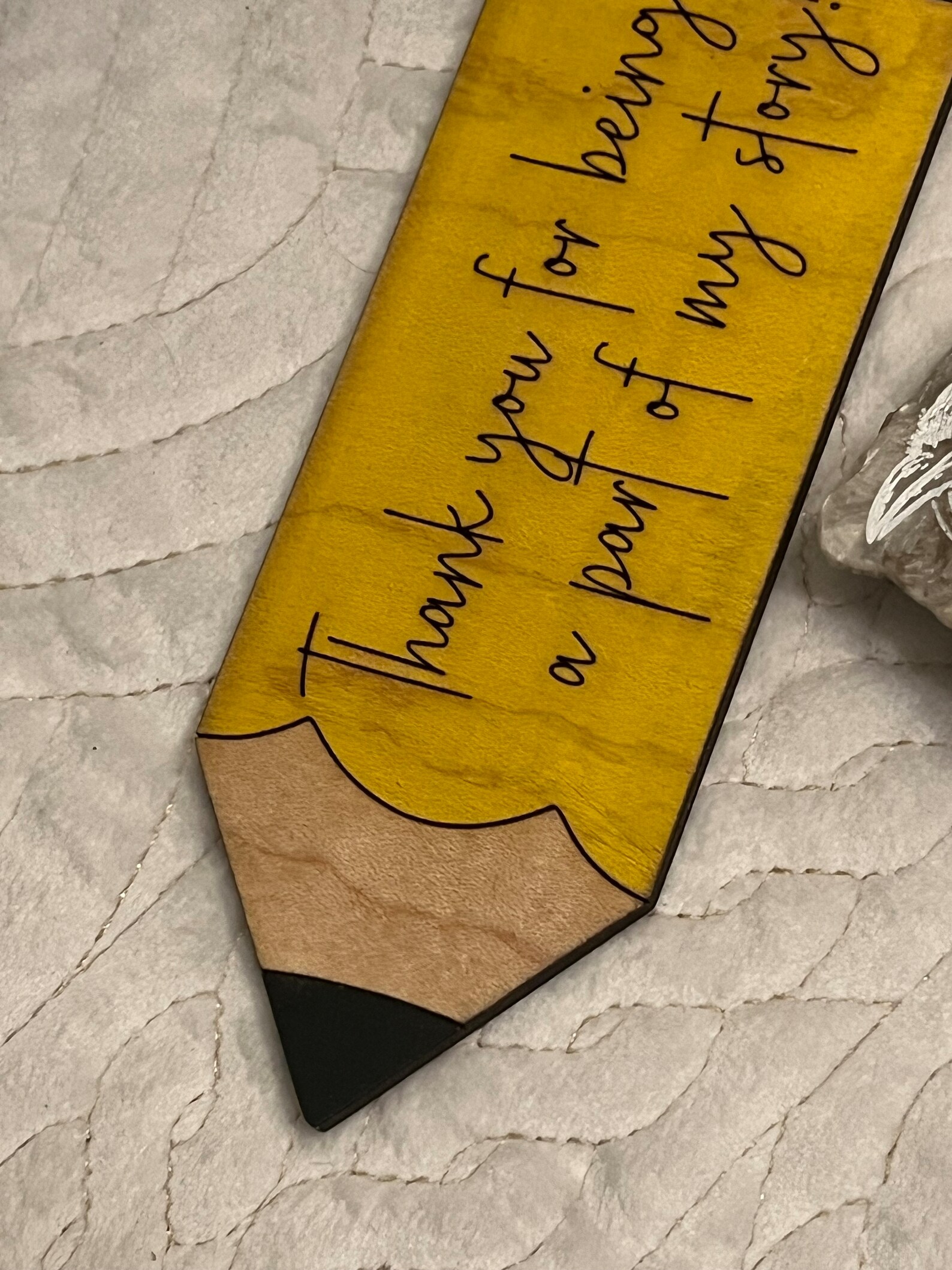 Teacher Appreciation Pencil Gift Ornament! - Etsy