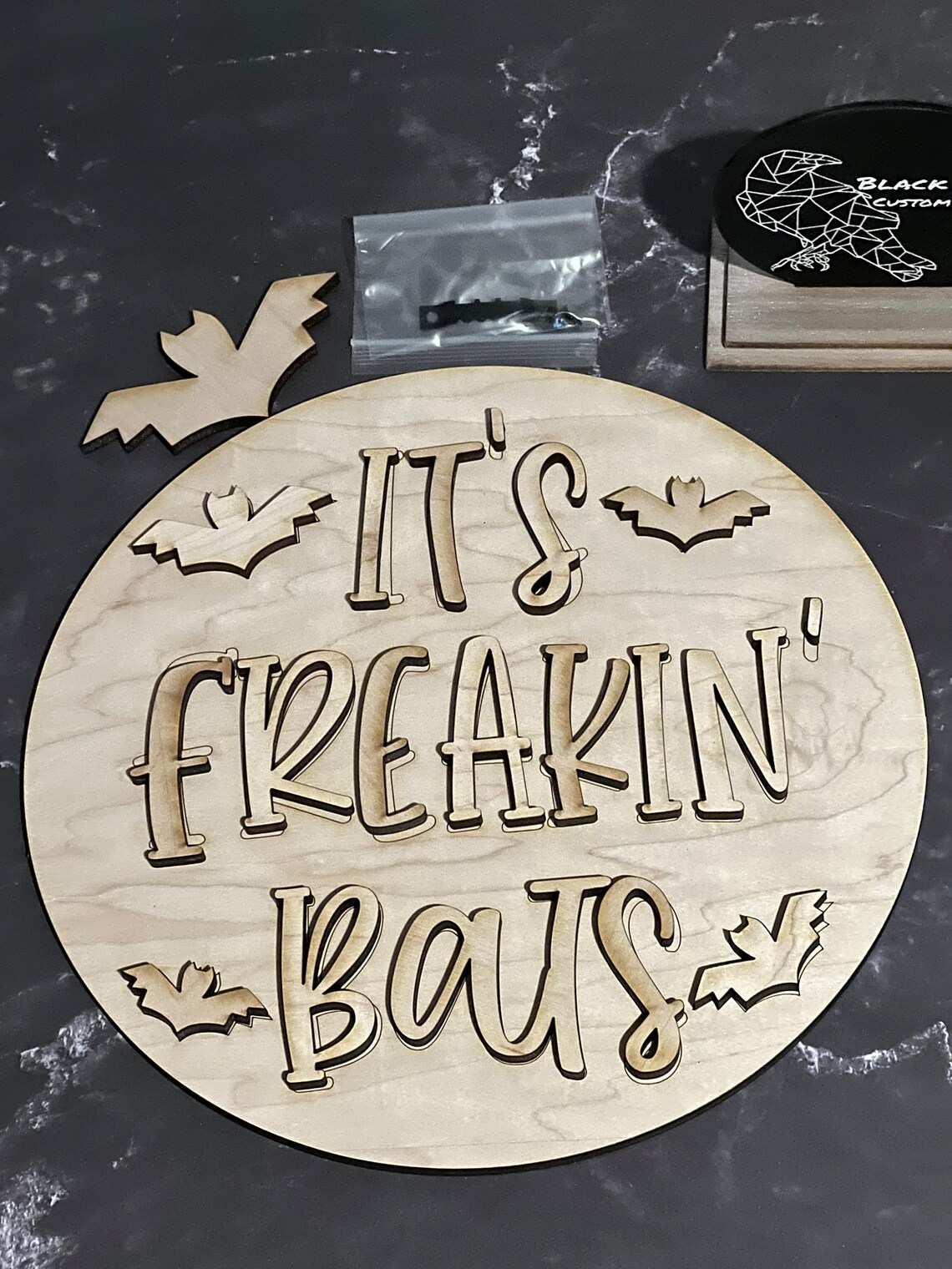 You Choose! It’s Freaking Bats Wooden Wall Hanging. - Etsy