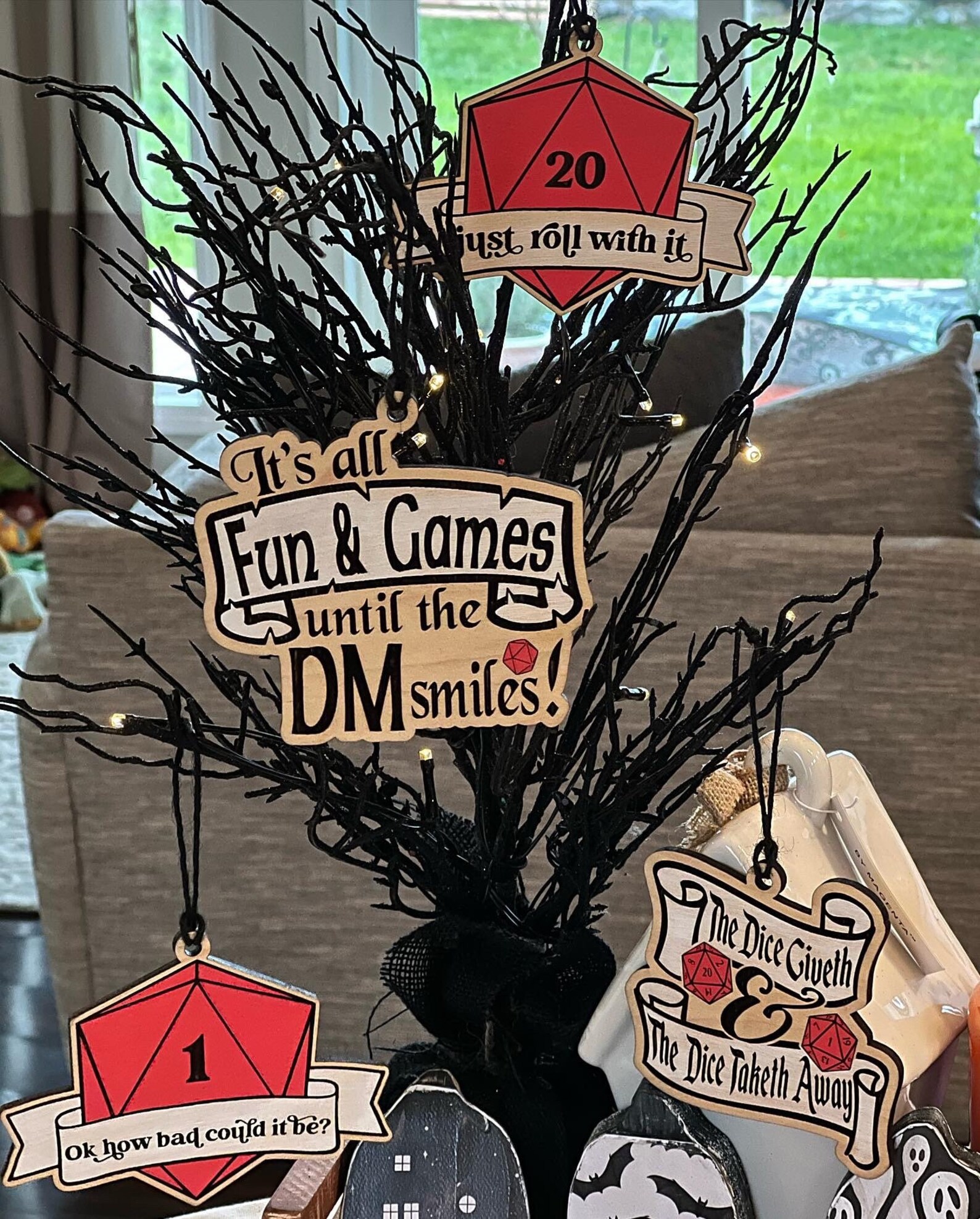 You Choose Dungeons and Dragons Tree Ornaments/car Ornaments - Etsy
