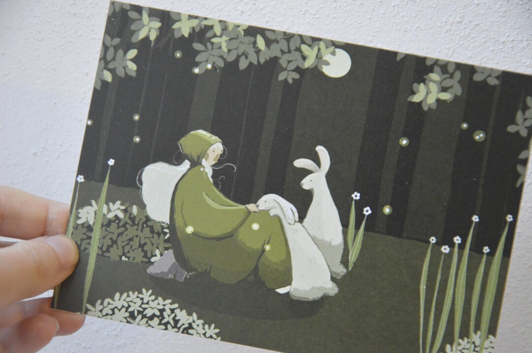 Enchanted Forest - Postcard - Etsy