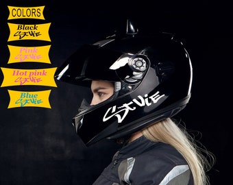 Motorcycle Helmet Decals | Etsy UK