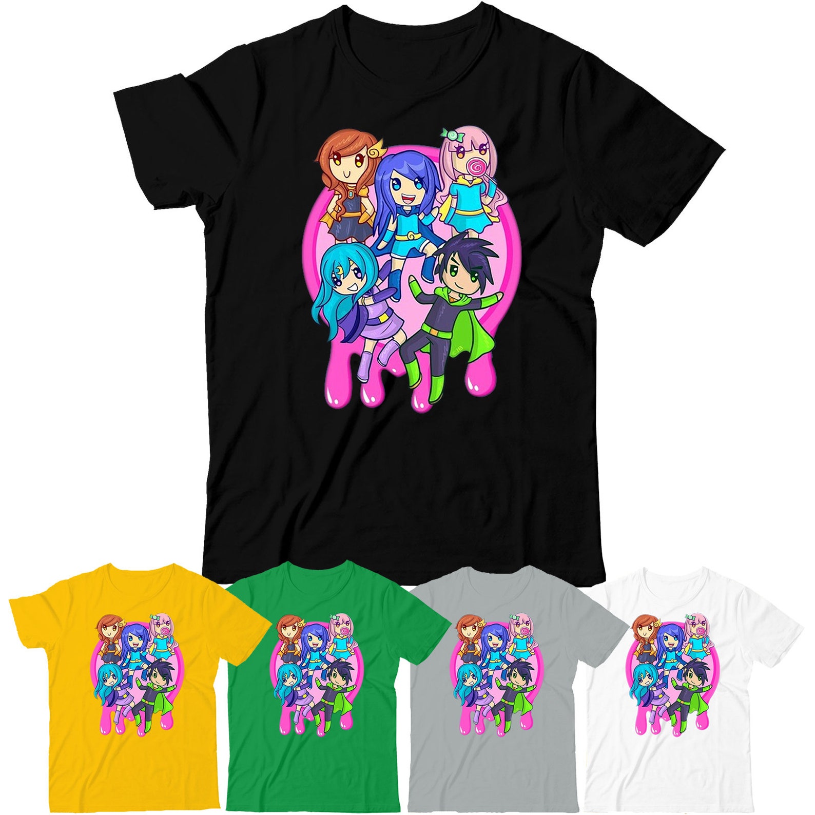 Its Funneh Krew Youtuber Kid T-shirt Tee Top Trendy Funny Boys - Etsy UK