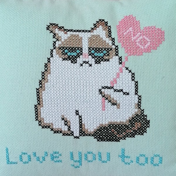 Crochet Grumpy Cat - Etsy