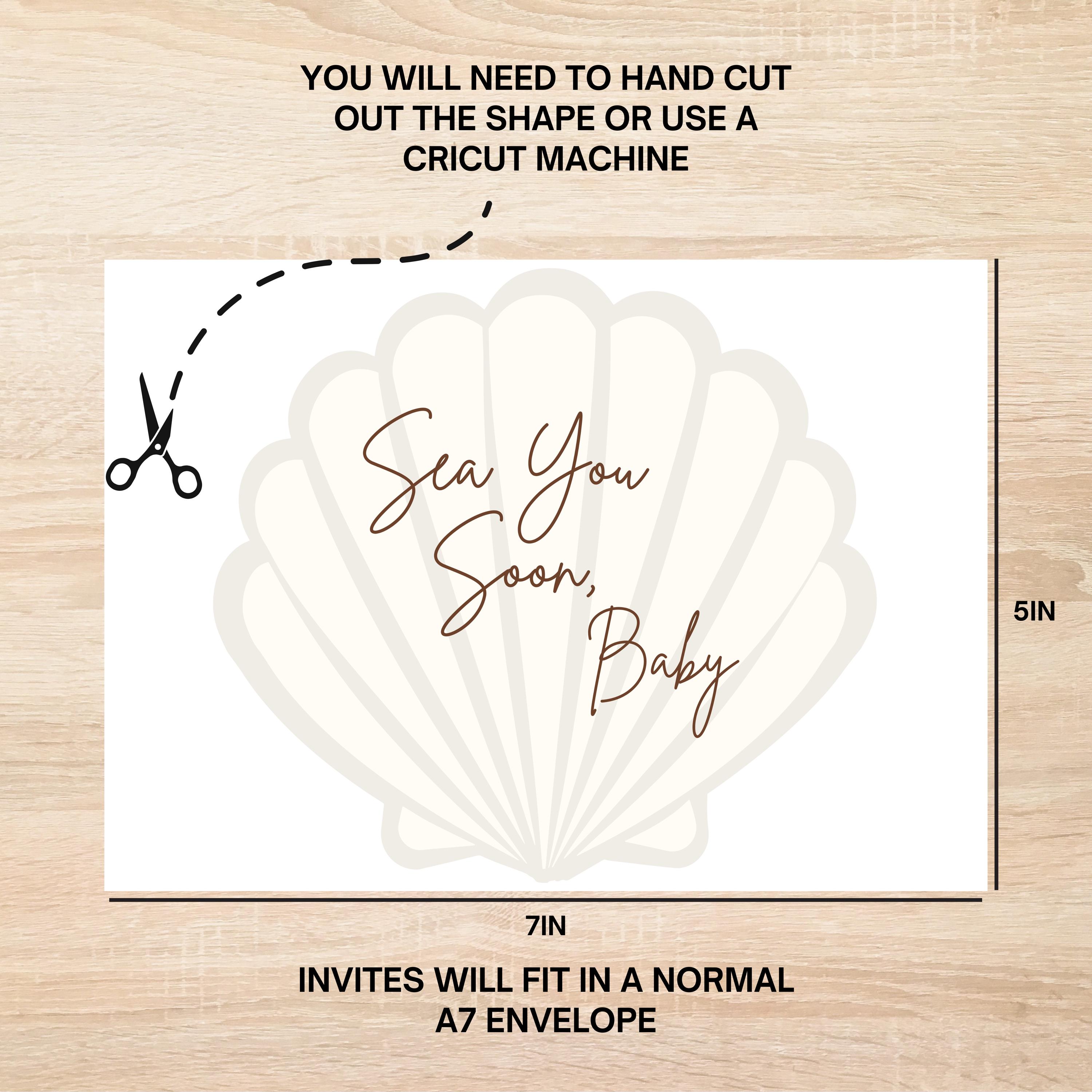 Sea You Soon Baby, Sea You Soon Baby Shower, Coastal Baby Shower, Beach ...