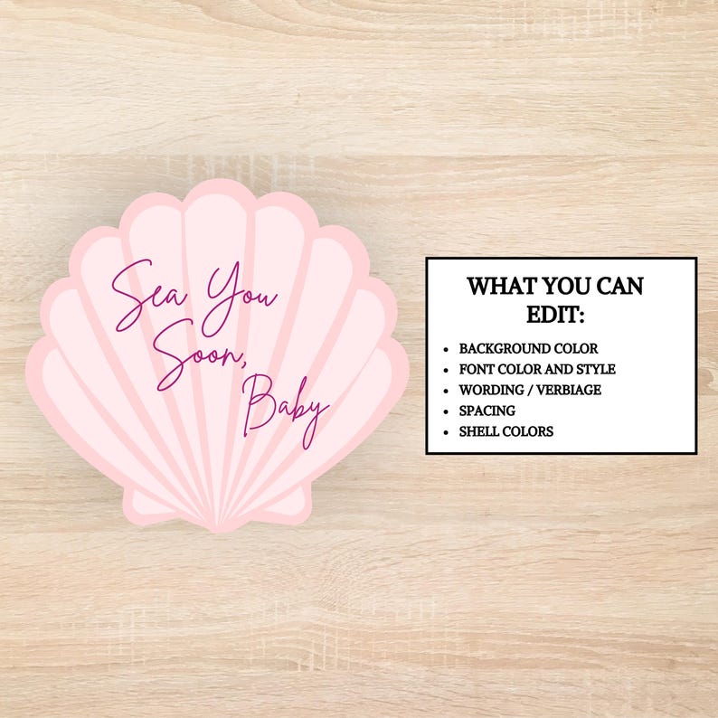 Sea You Soon Baby, Sea You Soon Baby Shower, Coastal Baby Shower, Beach ...