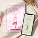 Yoga Party Invitation, Editable Yoga Birthday Invite, Mats and Matcha ...
