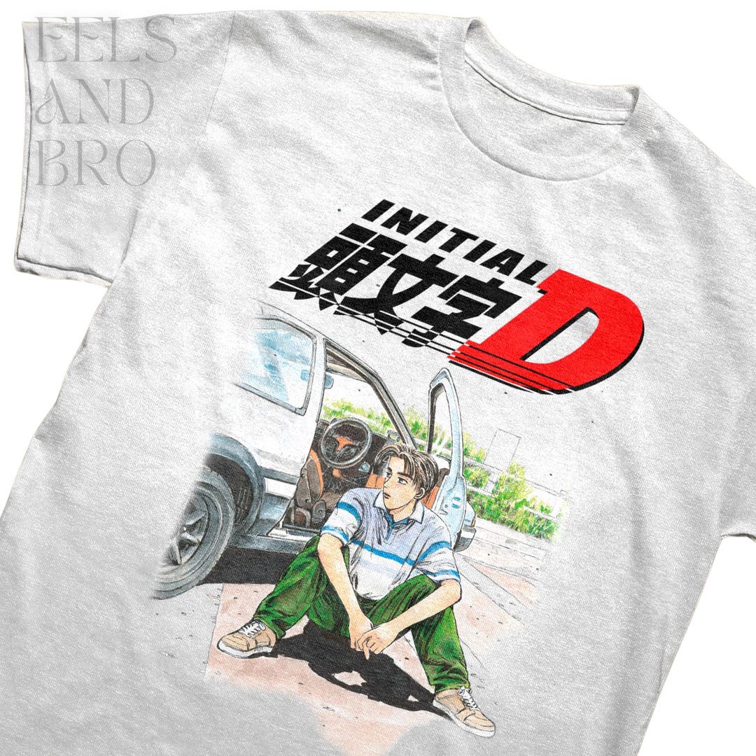 INITIAL D TSHIRT (choose Your Own Style Tshirt) - Etsy