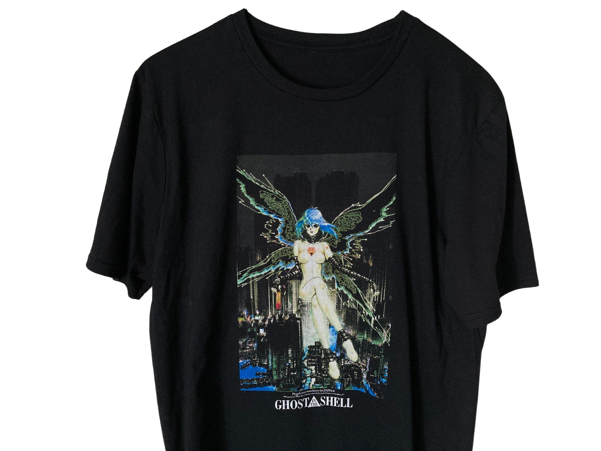 Cyber Angel Motoko Kusanagi - Ghost in the Shell T-SHIRT Cyber Angel Motoko Kusanagi - Ghost in the Shell T-SHIRT