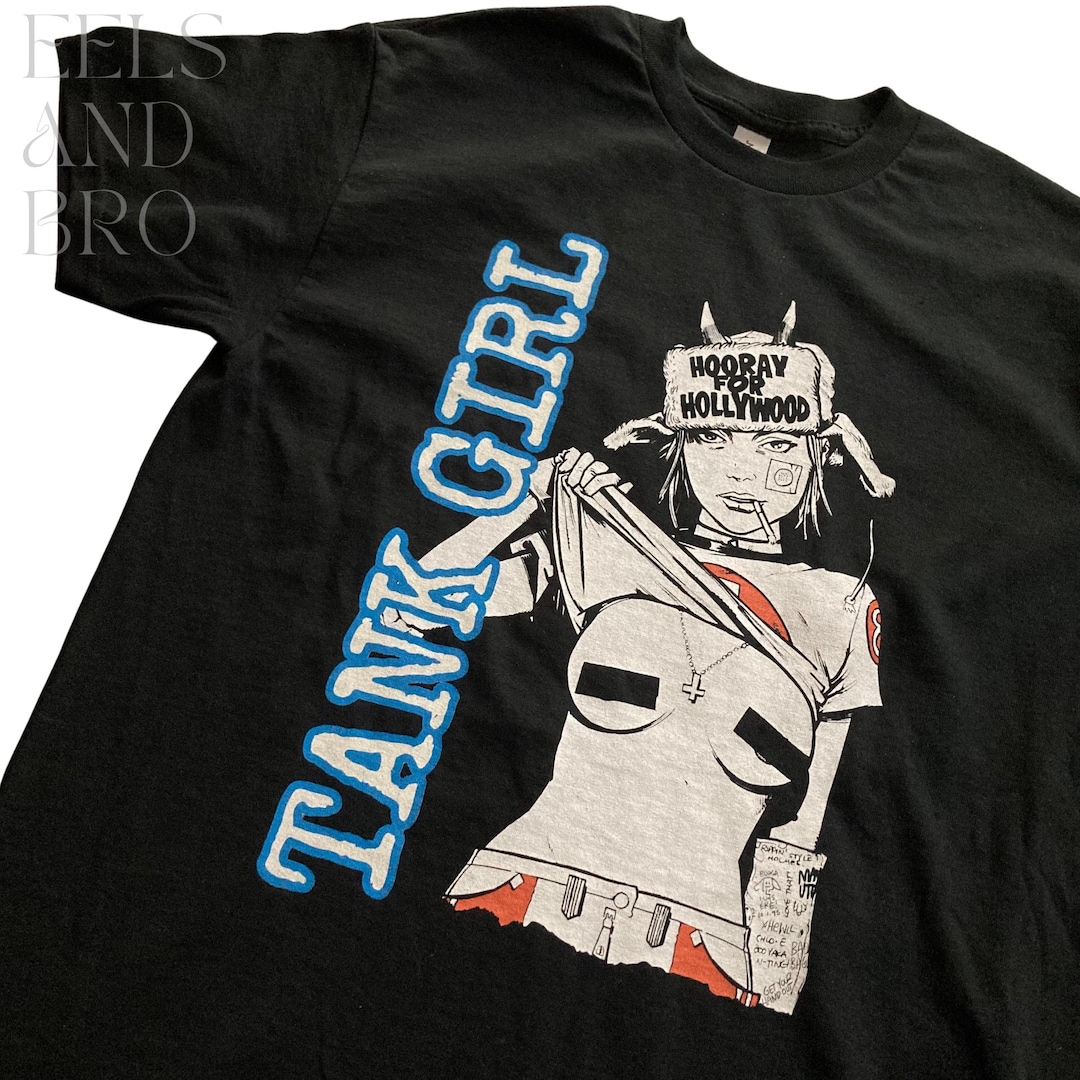 Tank Girl HOORAY FOR HOLLYWOOD - (choose Your T-shirt Option and Color ...