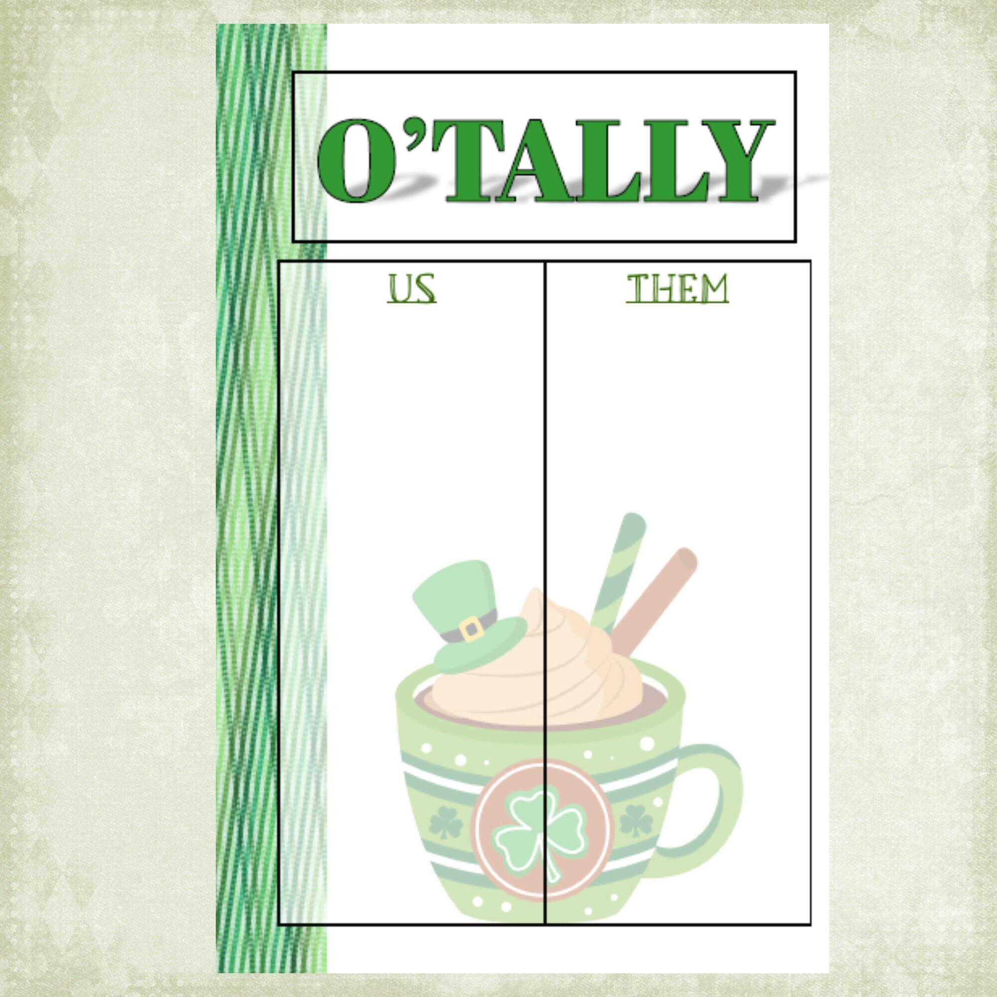 Printable Bunco Set, Bunco Scorecard, Tally Sheet, Table Cards, Instant ...