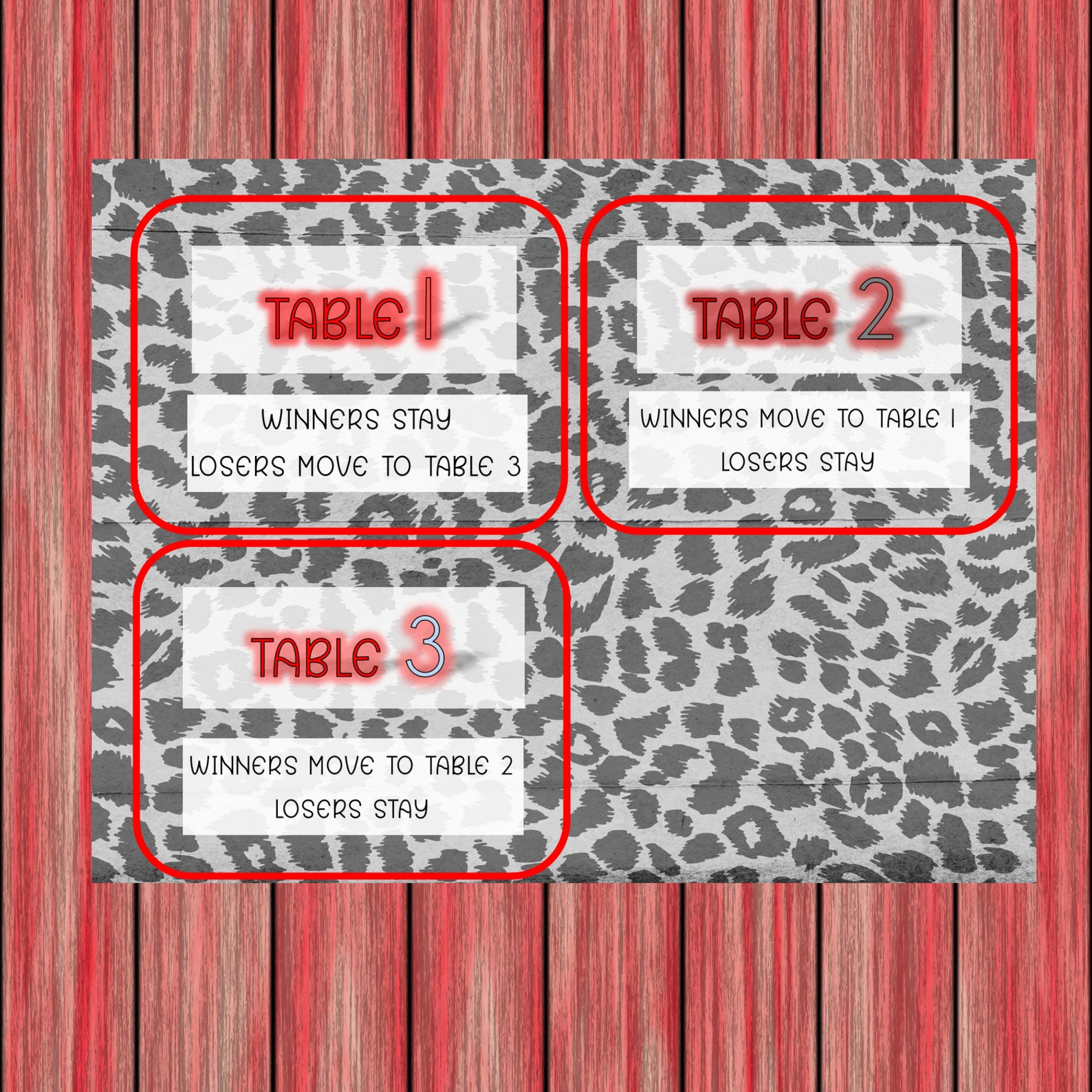 Printable Bunco Set, Bunco Scorecard, Tally Sheet, Table Cards, Instant ...