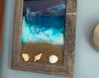 Resin Beach Scene | Etsy