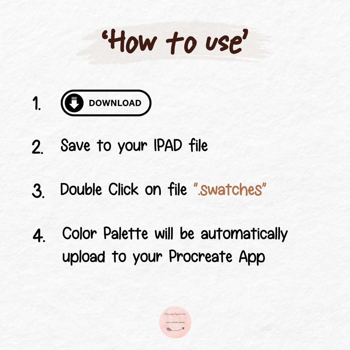 Procreate Color Palette SALLY HAIR TONE - Etsy