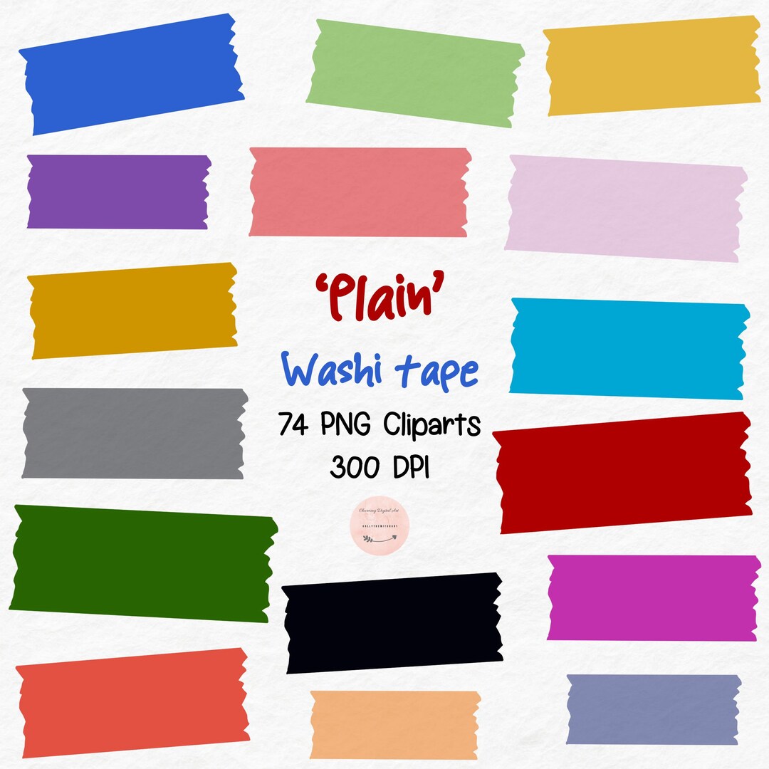 Digital Washi Tapes, Washi Tapes, Digital Planner Decoration, Goodnotes ...