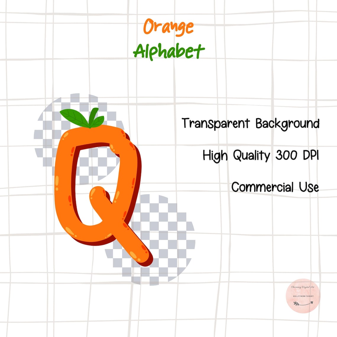 Orange Fruit Alphabet PNG, Alphabet Sublimation, Alphabet Letters ...
