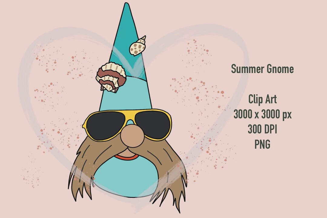 Summer Gnome Png, Summer Gnome Clipart, Summer Gnome Graphics ...