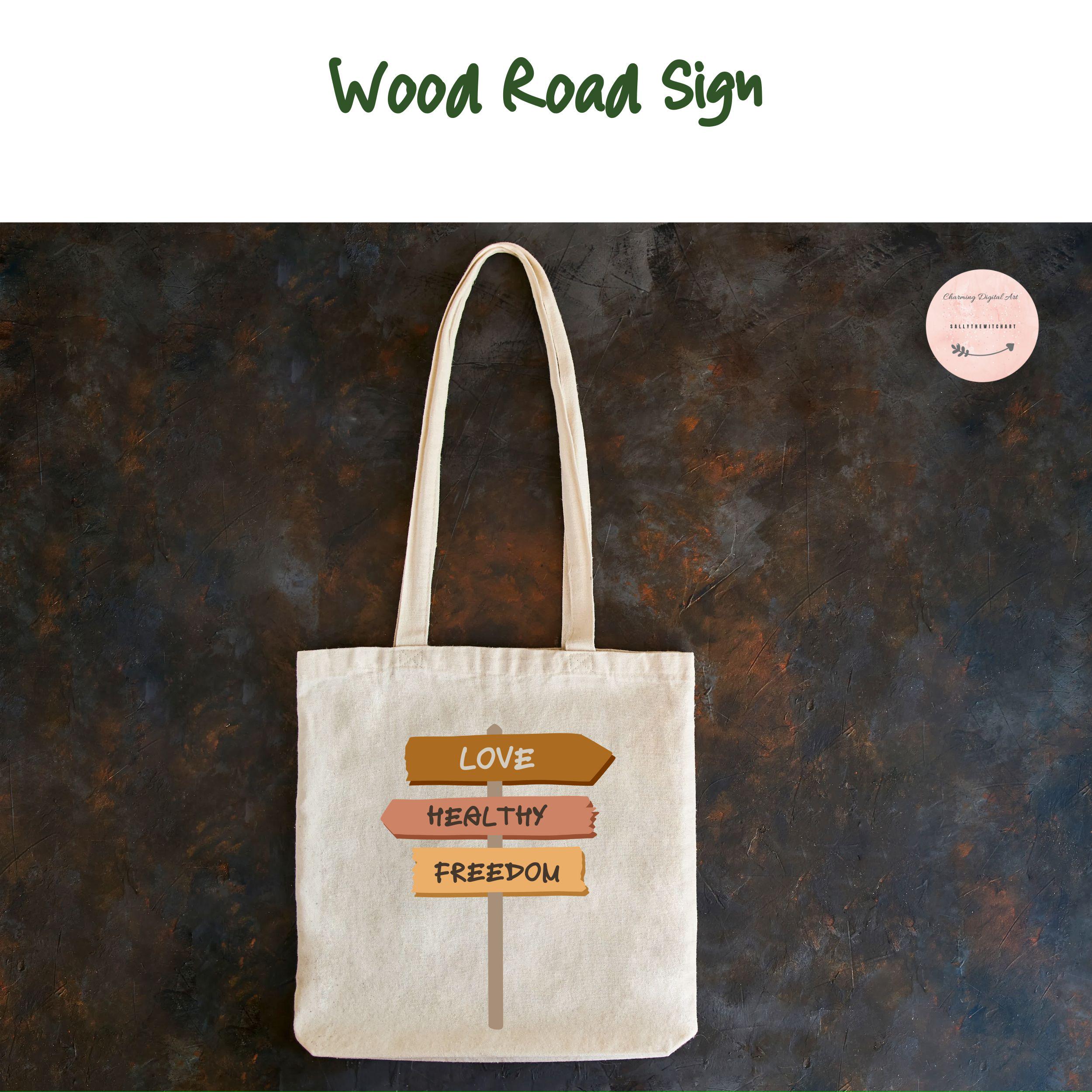 Street Sign Clipart PNG, Rustic Road Signage, Wood Street Sign, Digital ...